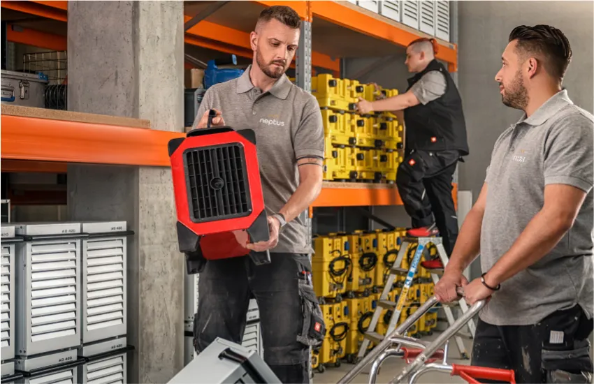 Experten für Wasser- und Brandschadensanierungen - neptus